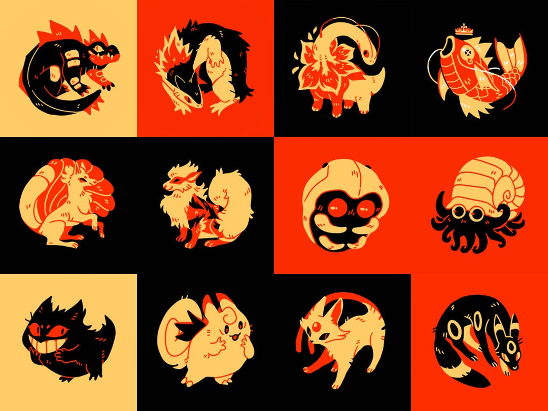 1.5" Pokemon Buttons - Etsy