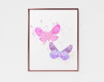 Butterfly print | Etsy