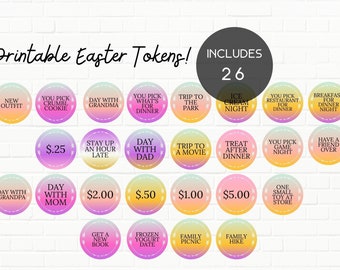 Easter Egg Token - Etsy