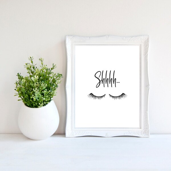 Eyelash Sign - Etsy