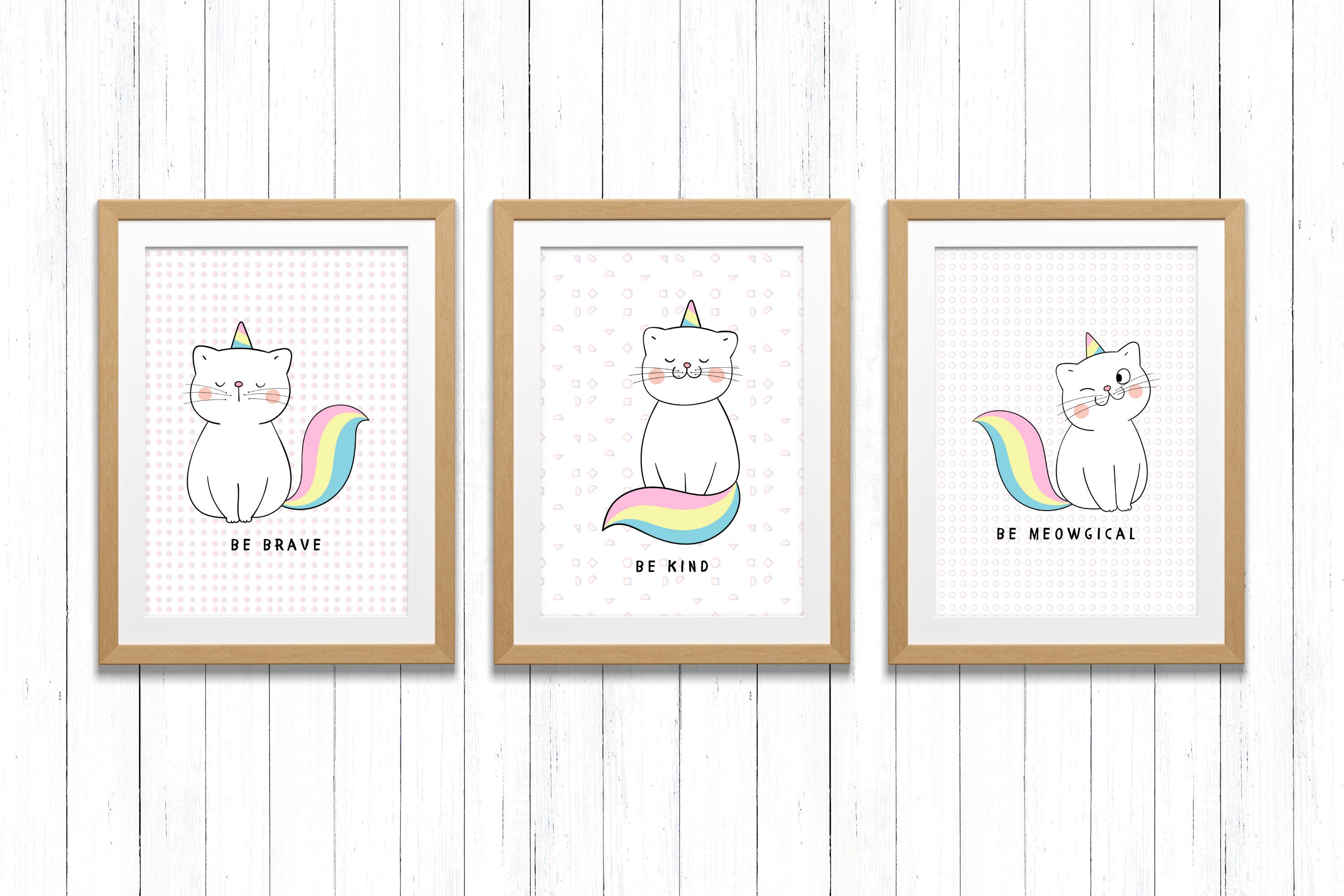 Kittycorn Wall Sign 8x10 PDF & PNG Cat Unicorn - Etsy