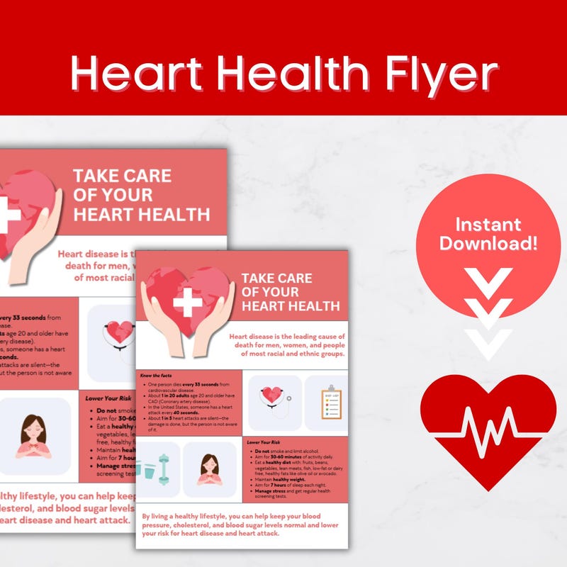 Heart Health Bulletin Boards - Etsy