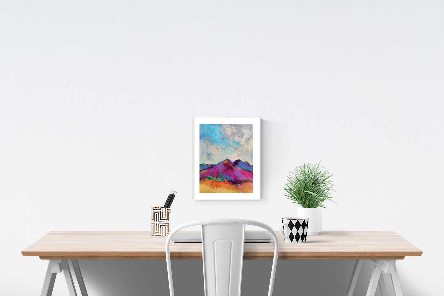 Abstract Landscape Art Print Digital Download - Etsy