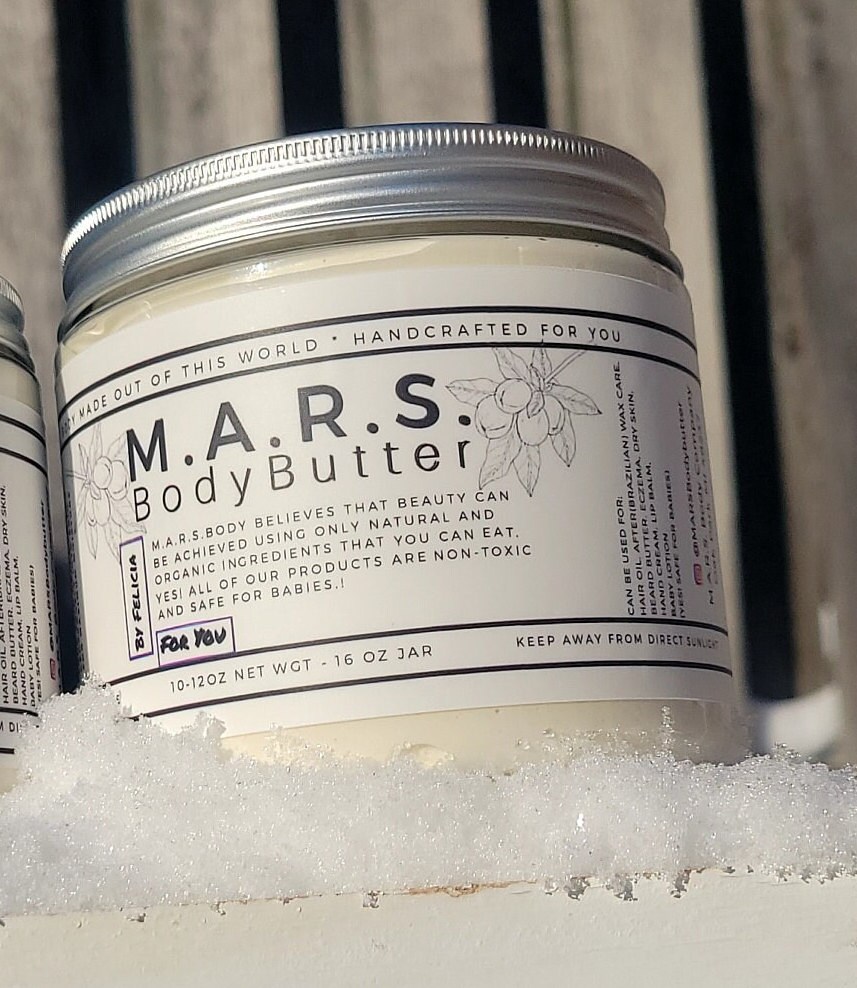 16 Oz Size Jar of Whipped Body Butter (all Natural) - Etsy