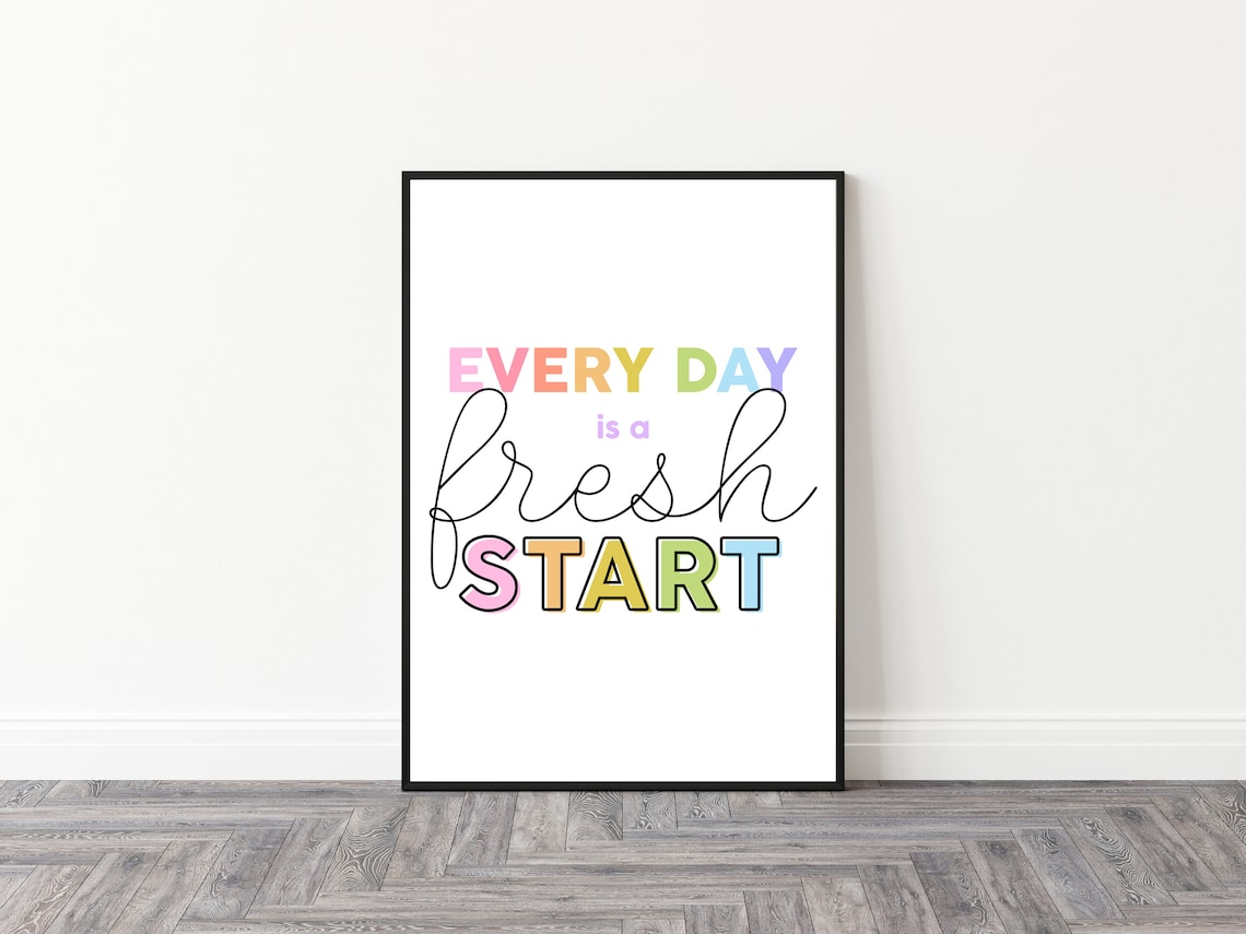 Printable Positive Classroom Poster | Pastel Rainbow | Classroom Decor ...