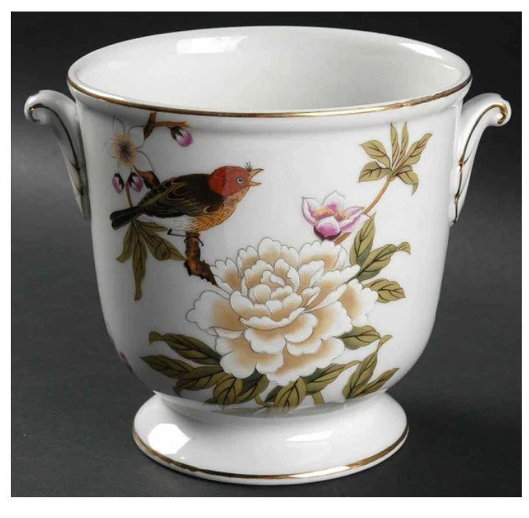 Shafford Medium Cache Pot Chinese Garden - Etsy