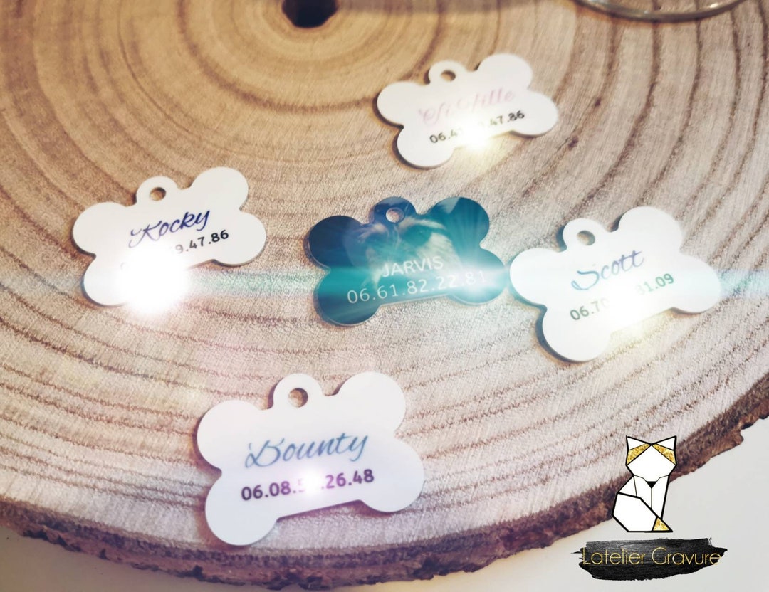 Personalized Collar Identification Medal - Personalized Dog Collar ...