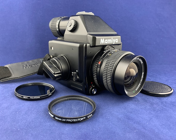 Mamiya 645E Medium Format SLR With 120 Film Insert & Optional Mamiya ...