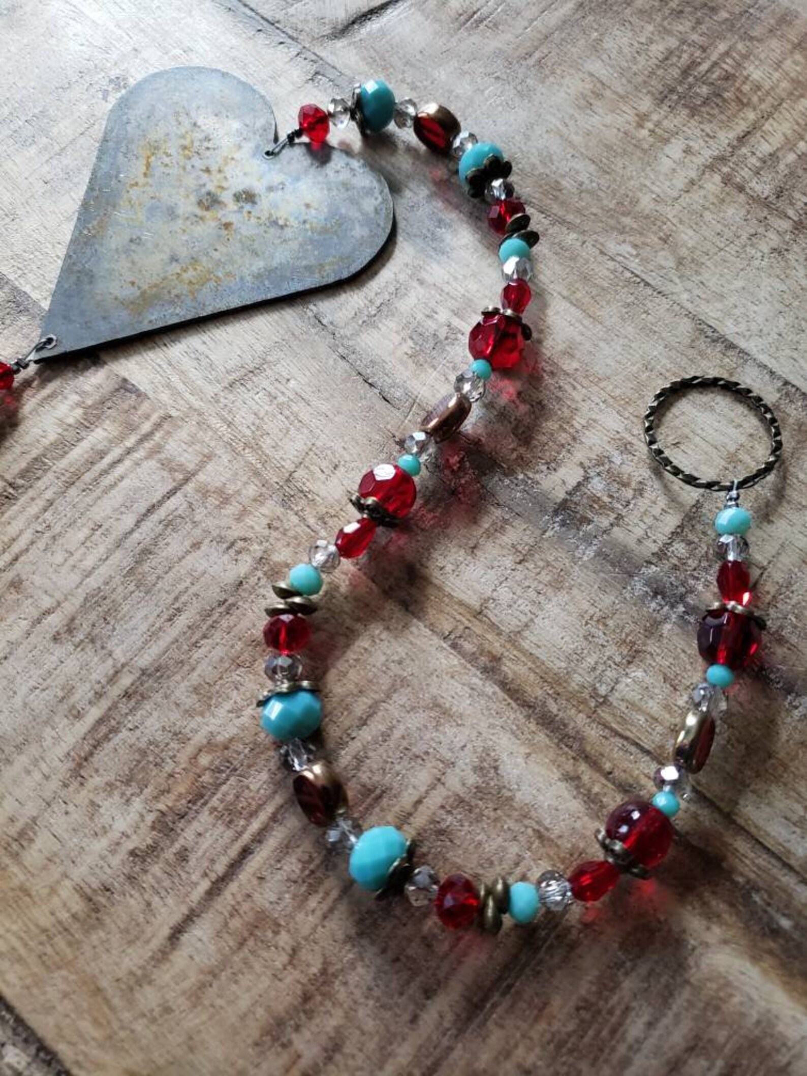 Metal Heart Suncatcher - Etsy