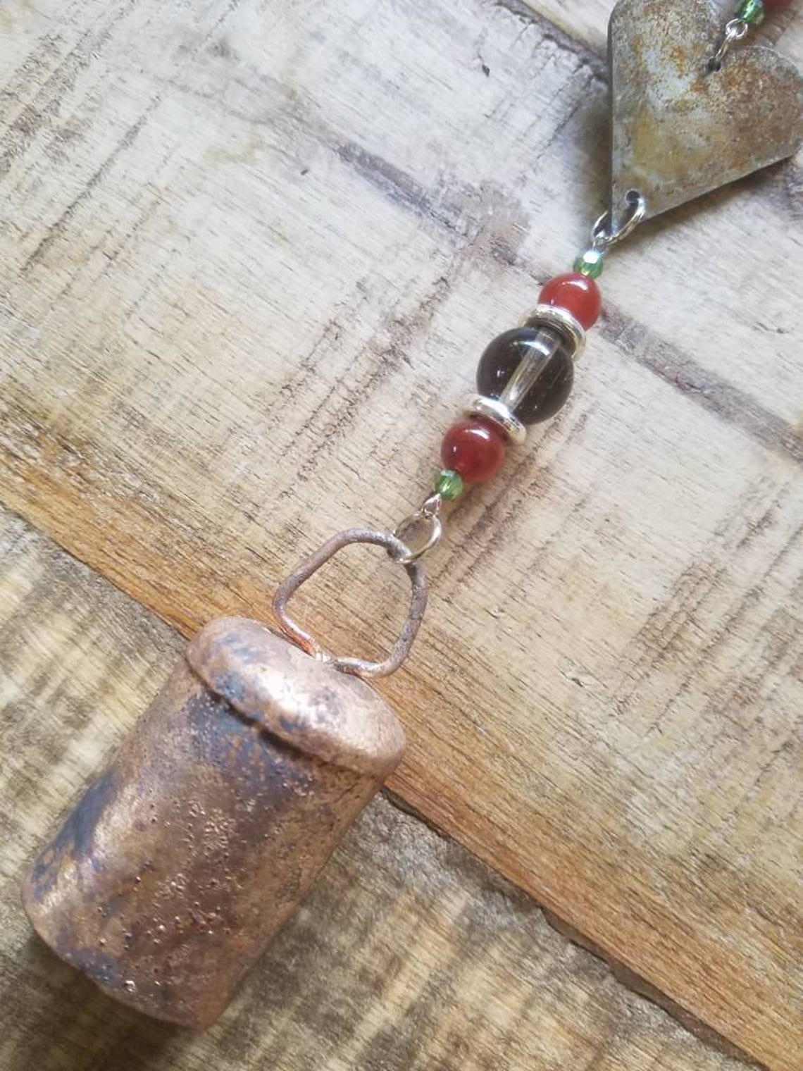 Rustic Cat Hanging Bell - Etsy