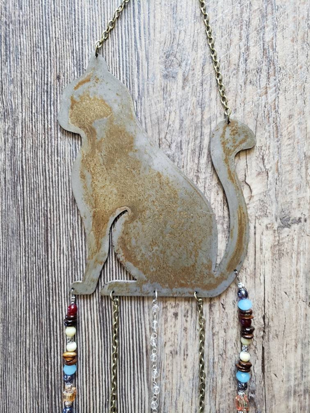 Cat Wind Chime - Etsy