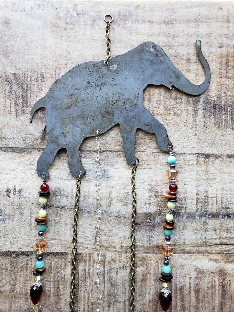 Elephant Wind Chime - Etsy