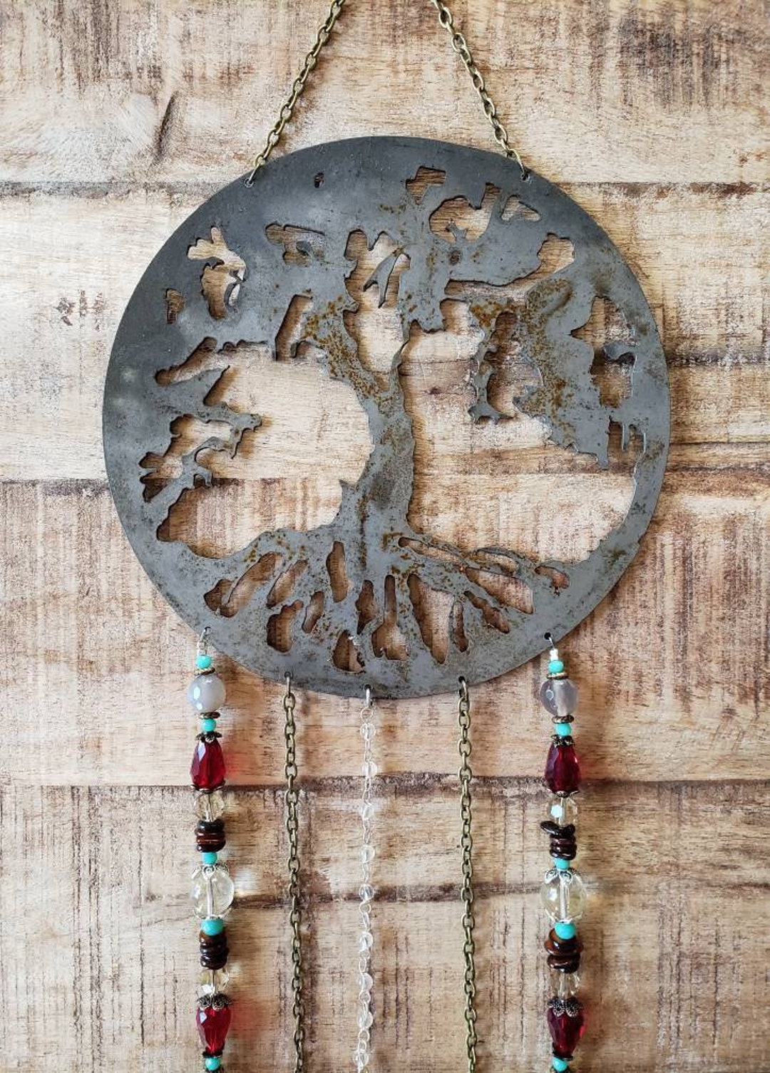 Tree of Life Wind Chime, Suncatcher - Etsy