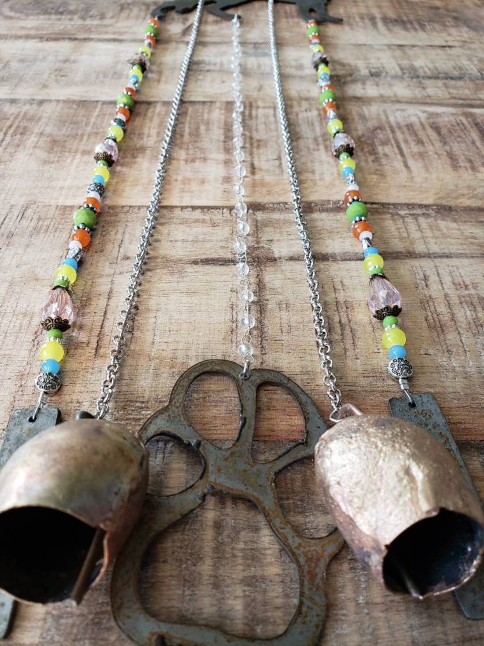 German Shepherd Wind Chime Pink | Etsy