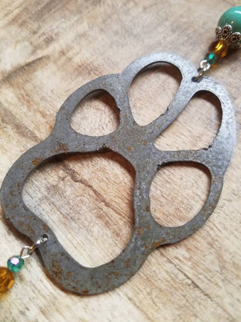 Paw and Heart Hanging Bell - Etsy