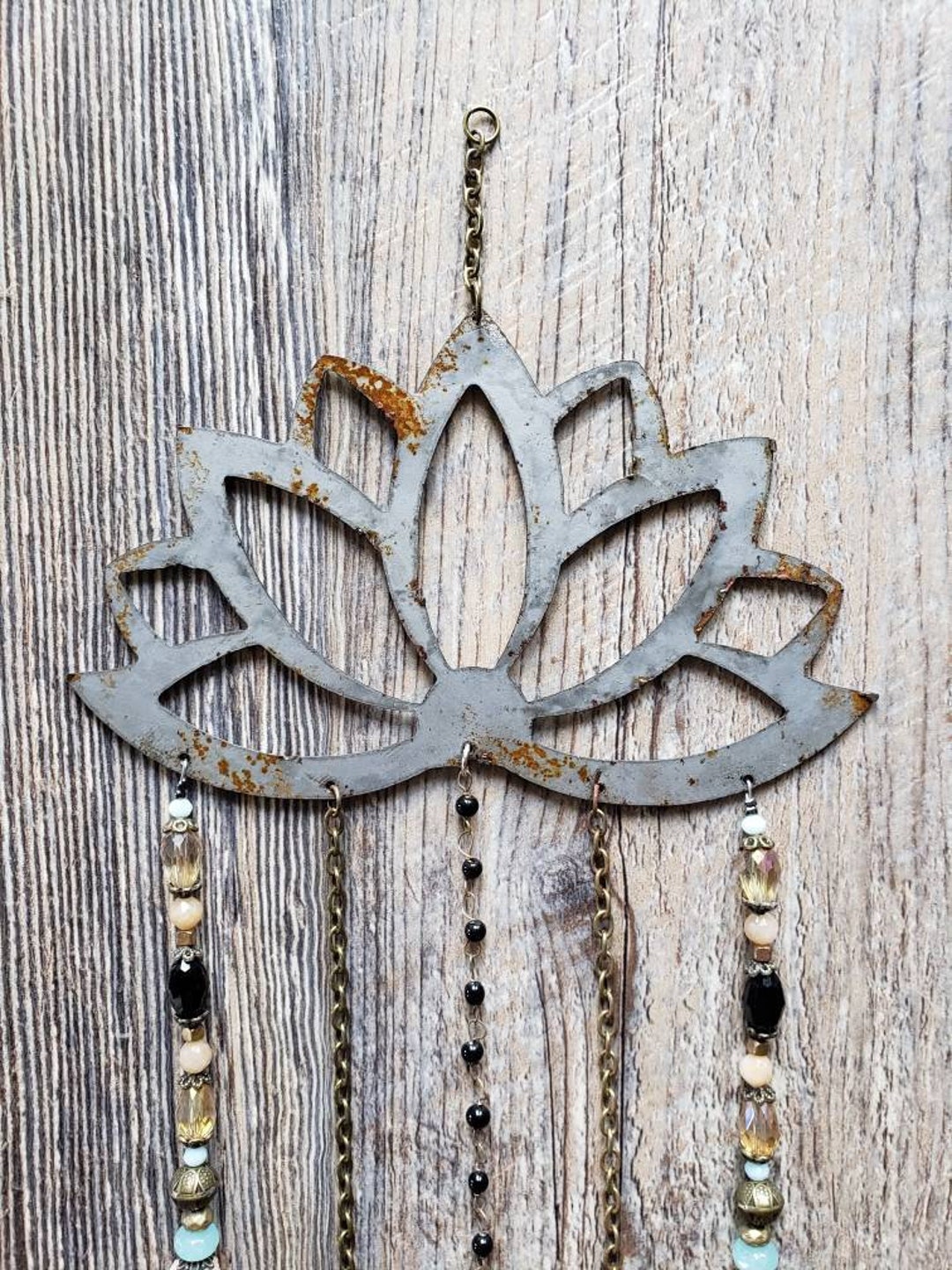 Pastel Colored Lotus Flower Wind Chime - Etsy