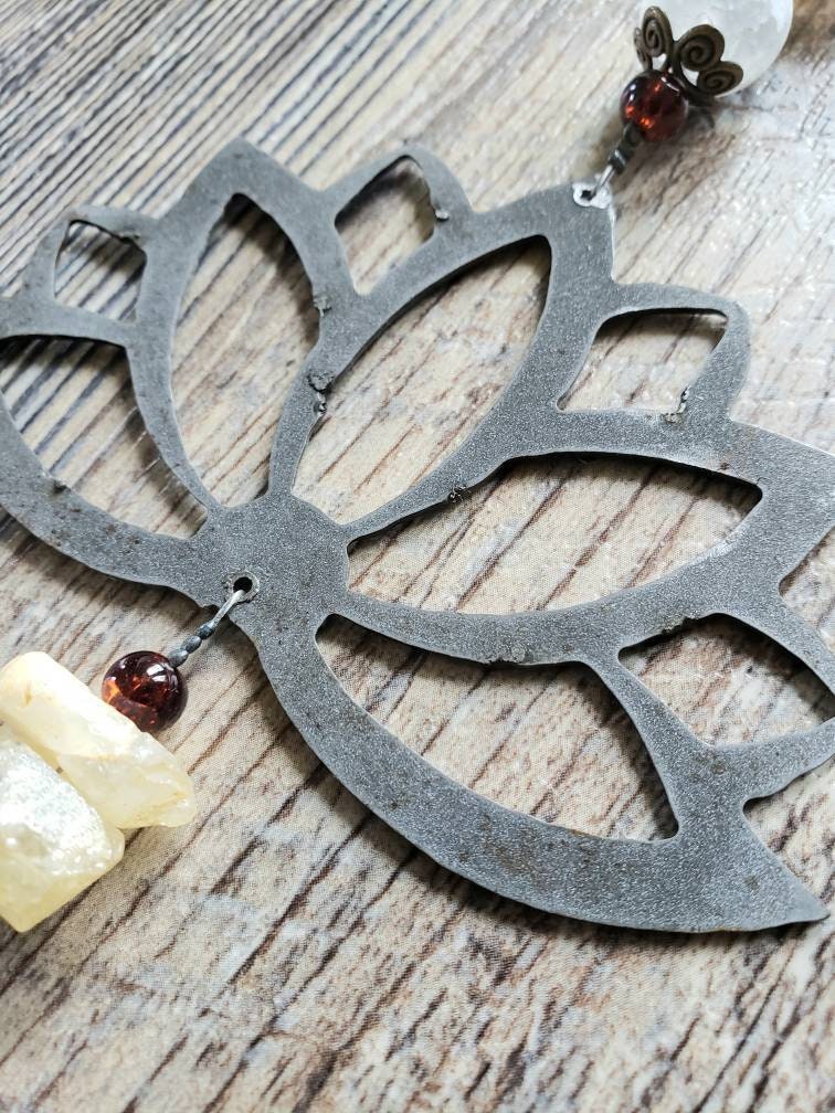 Lotus Flower Hanging Bell | Etsy