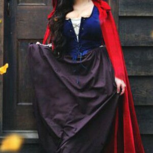 Cotton Peasant Skirt for Renaissance, Dickens, Cosplay, Victorian ...