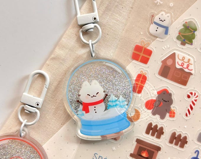 Cute Gotochi Keychains Kawaii Animal Phone Charms Cat Accessory ...
