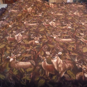Deer New Sew Throw - Etsy