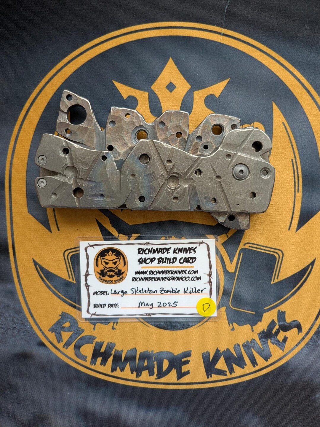 Large Skeleton Zombie Killer Skeleton Blade Show 2025 (D) - Etsy