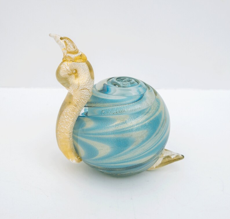Murano Glass Snail. "cose Belle Cose Rare", Burano, Made in Italy. - Etsy