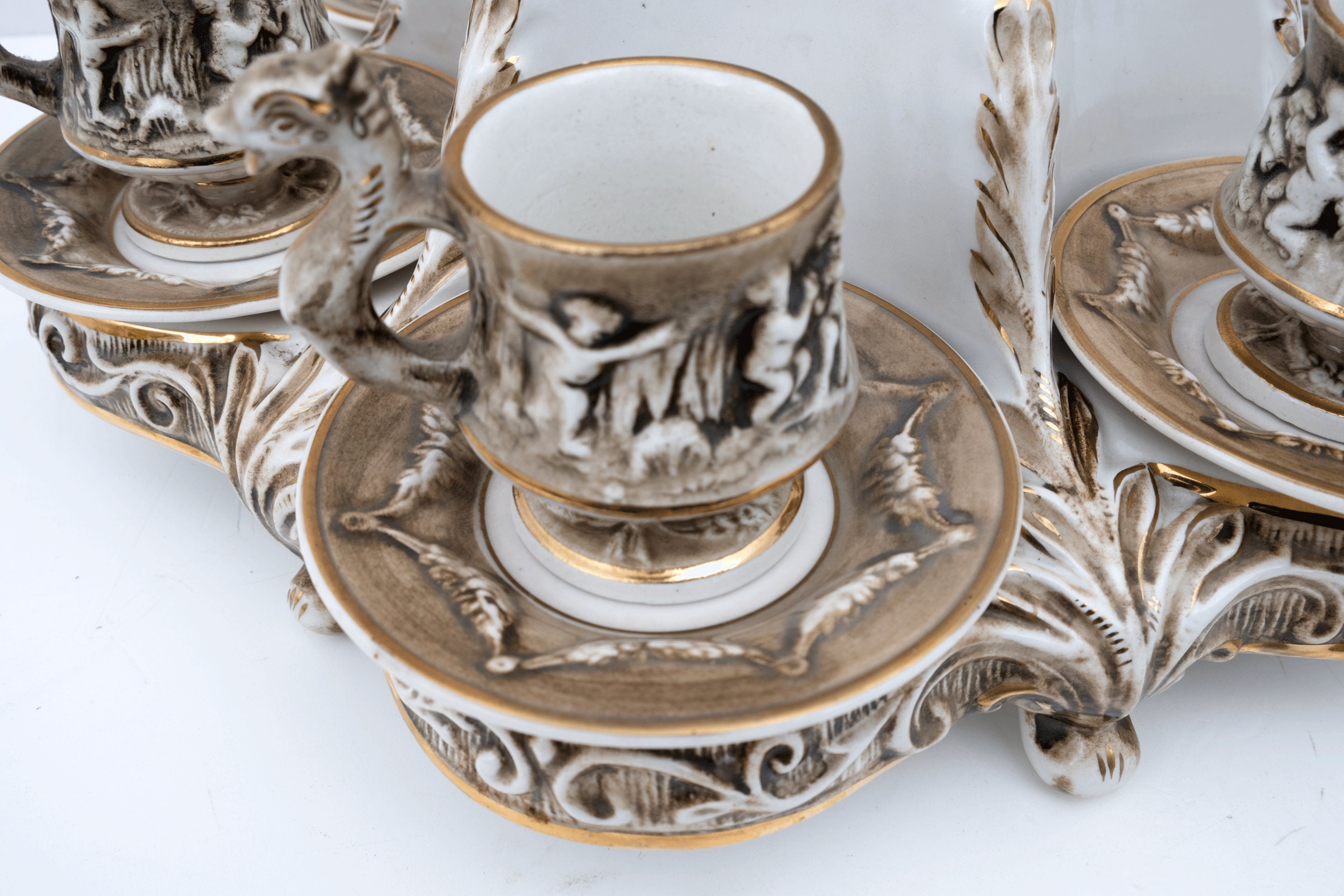 Capodimonte Porcelain Coffee Set - 1960s - Made in Italy - Etsy