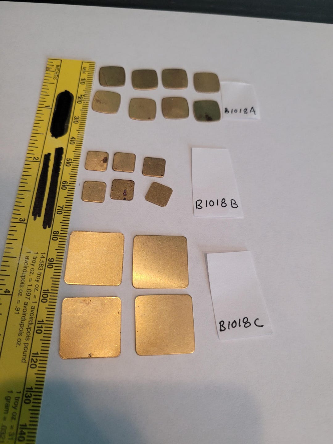 Assorted Brass Square Stamping Blanks for Jewelry Making Metalwork - Etsy