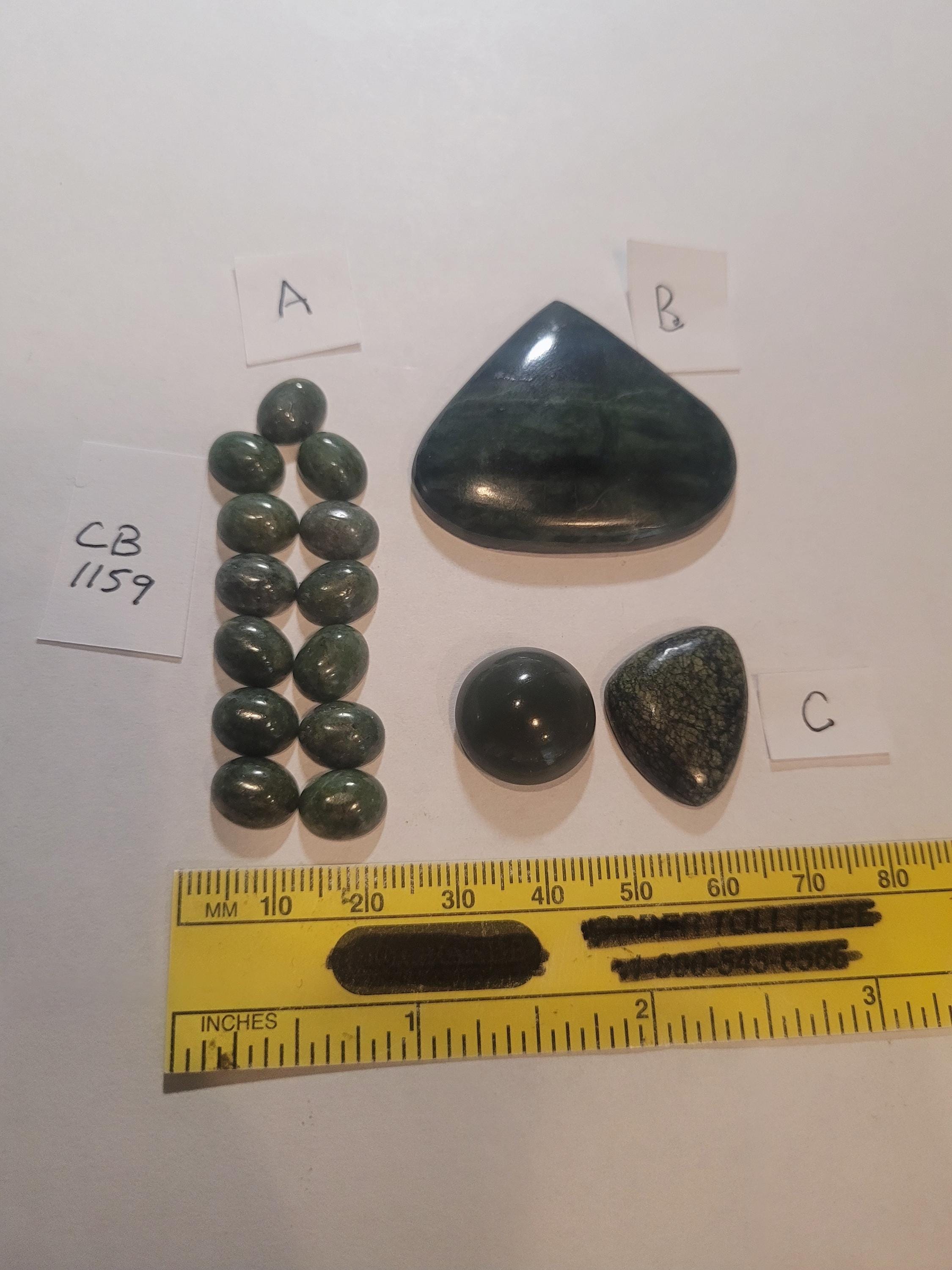 Jadeite Cabochon Gemstones Jewelry Supply - Etsy