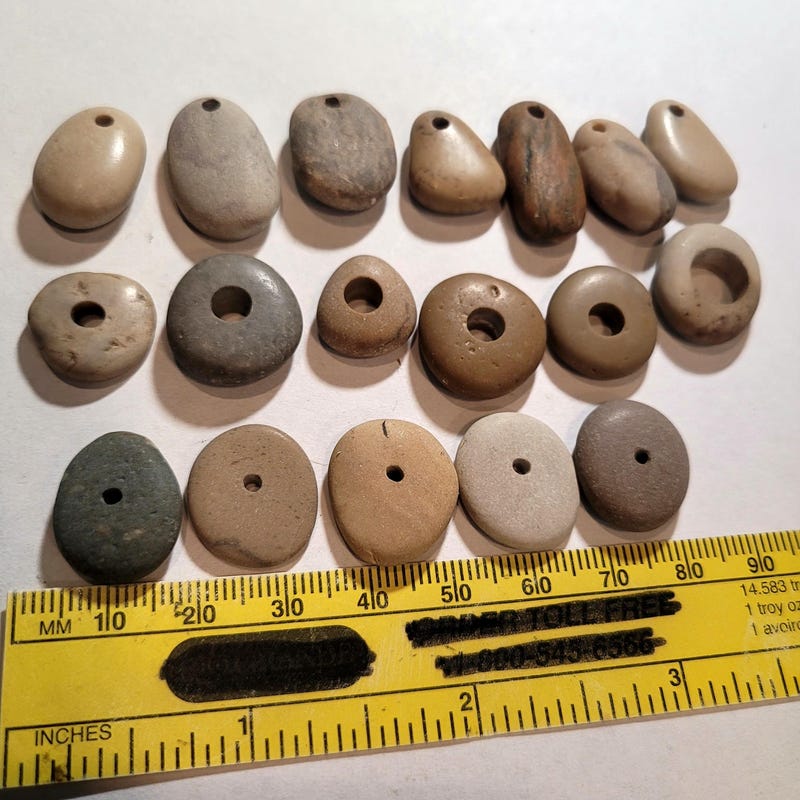 River Rock Beads - Etsy