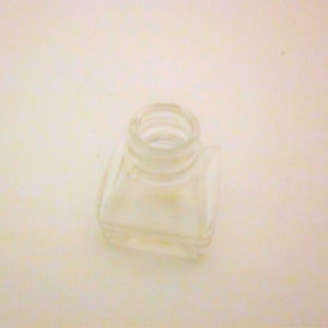 Small Vintage Glass Inkwell Vintage Inkwell Vintage Office - Etsy