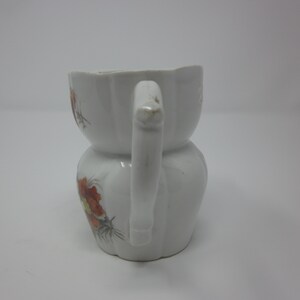 White Shaving Mug With Scuttle Vintage Shaving Mug and Scuttle Hand ...