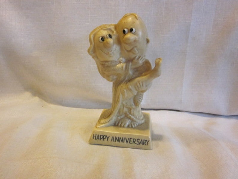 R & W Berries Collectible Figurine Happy Anniversary 1970 RW | Etsy