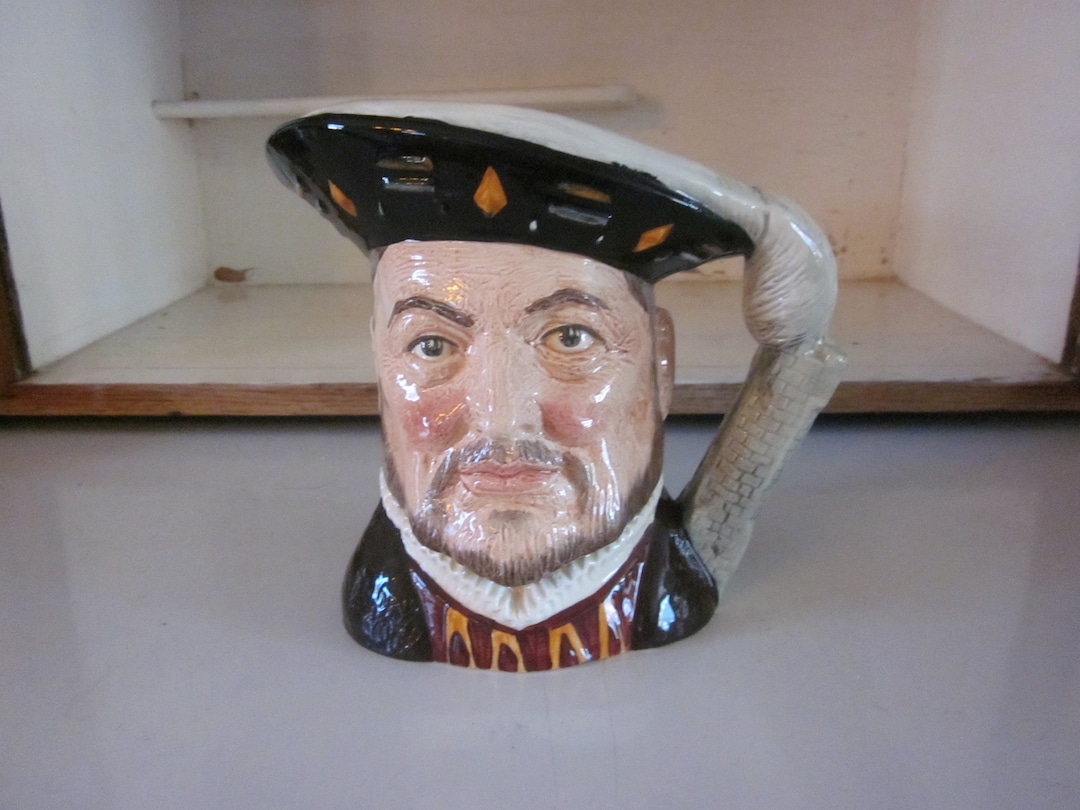 Royal Doulton Henry VIII Toby Mug Vintage Royal Doulton Collectible ...