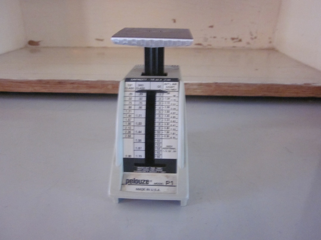 Pelouze Model P1 Postal Scale Pelouze Company Evanston IL Vintage ...