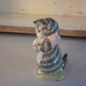 Royal Albert Miss Moppet Figurine Peter Rabbit Cat Figurine - Etsy
