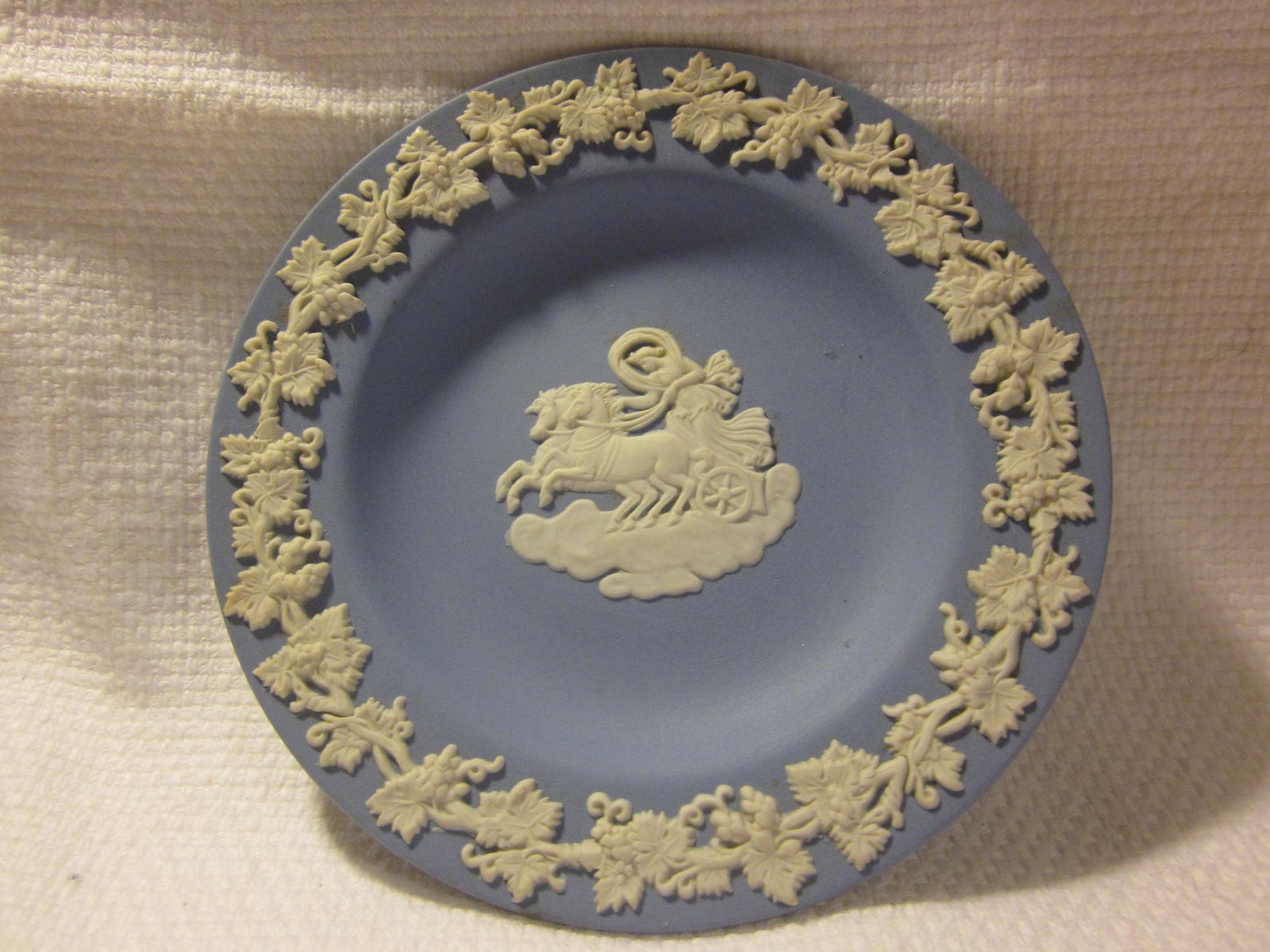 Small Wedgwood Jasperware Plate Blue Wedgwood Blue Jasperware - Etsy