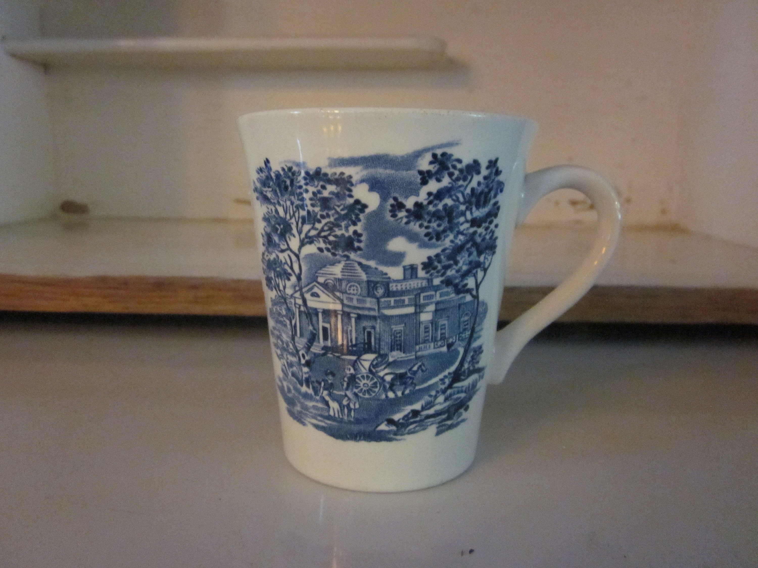 Liberty Blue Mug Coffee Tea Mug Cup Staffordshire Liberty Blue - Etsy