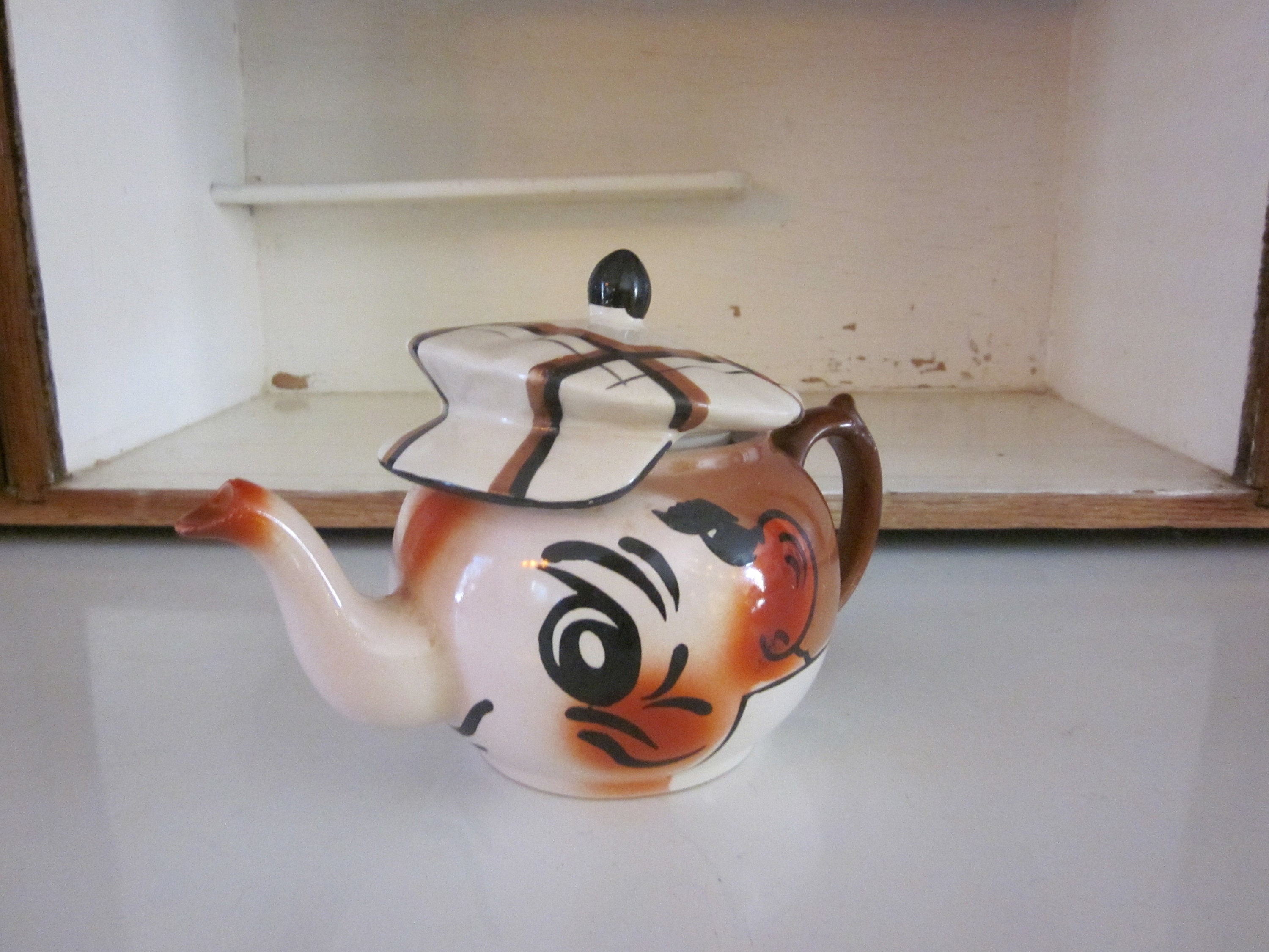 Wade China Andy Capp Figural Teapot Whimsical Character Teapot - Etsy