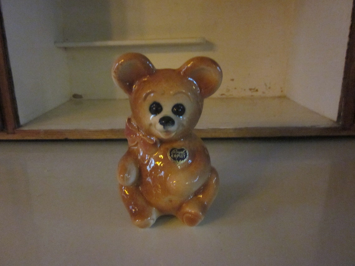 Royal Copley Teddy Bear Planter Vintage Royal Copley Ceramic - Etsy