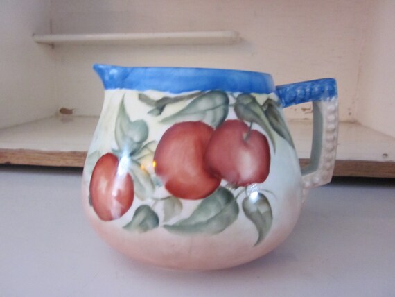 Hohenberg Ware Bavaria Hand Painted Pitcher Signed by Artist - Etsy