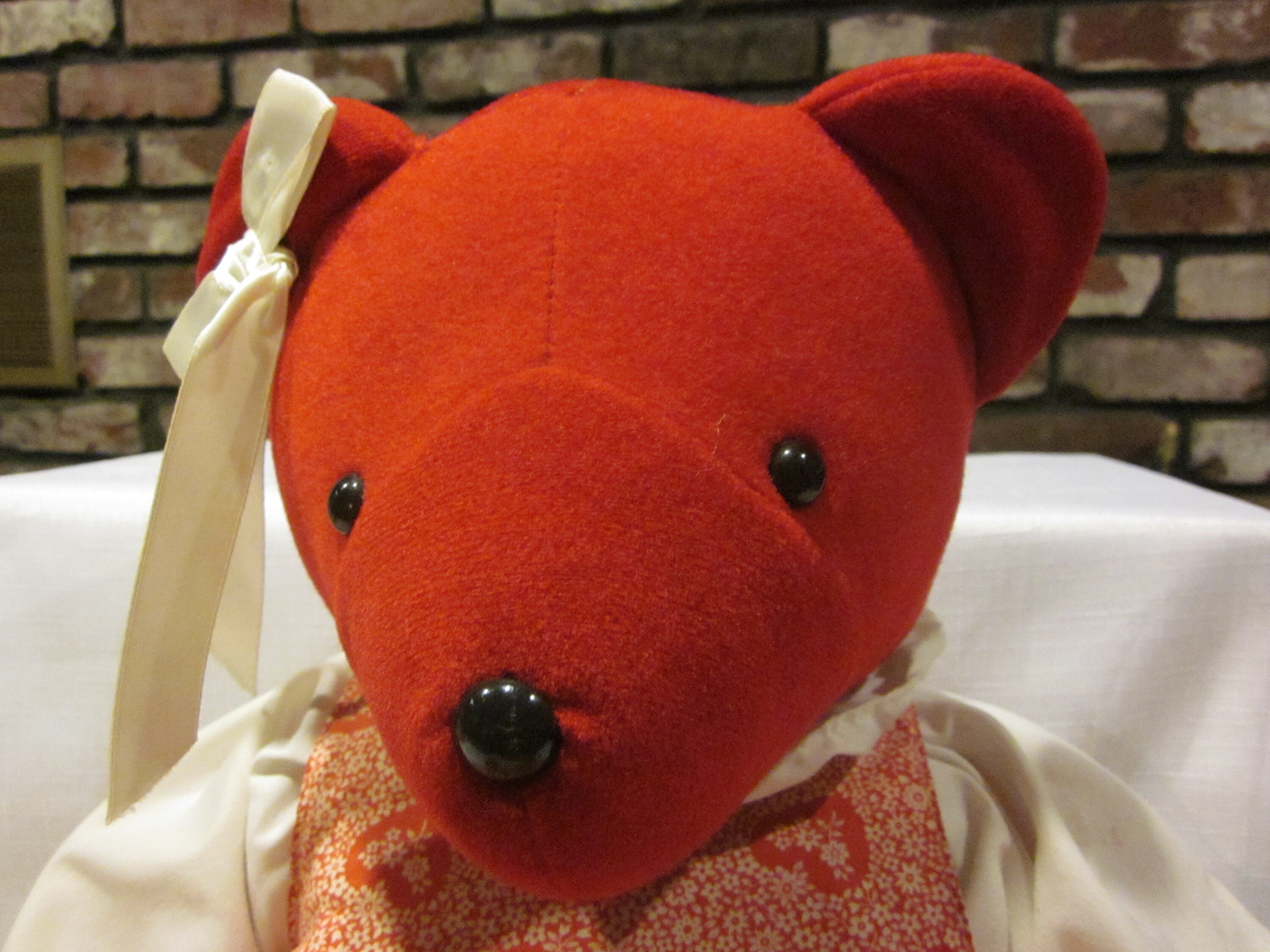 North American Bear Company large 20 inch red bear in red | Etsy