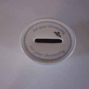 Wedgwood Peter Rabbit Bank for Your Christening Bank 2002 Baptism ...