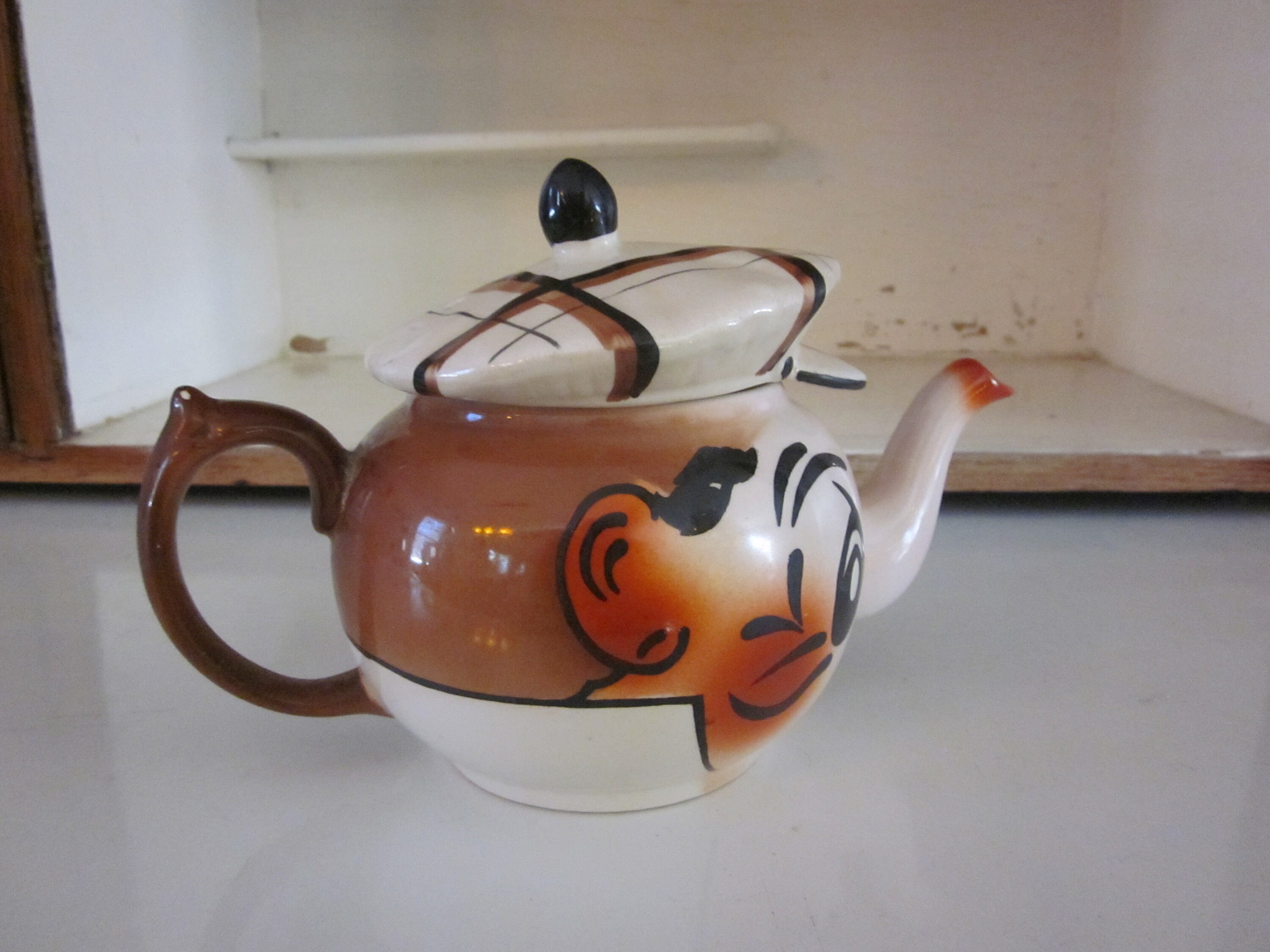 Wade China Andy Capp Figural Teapot Whimsical Character Teapot - Etsy