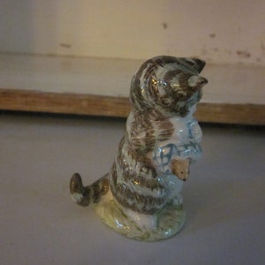 Royal Albert Miss Moppet Figurine Peter Rabbit Cat Figurine - Etsy
