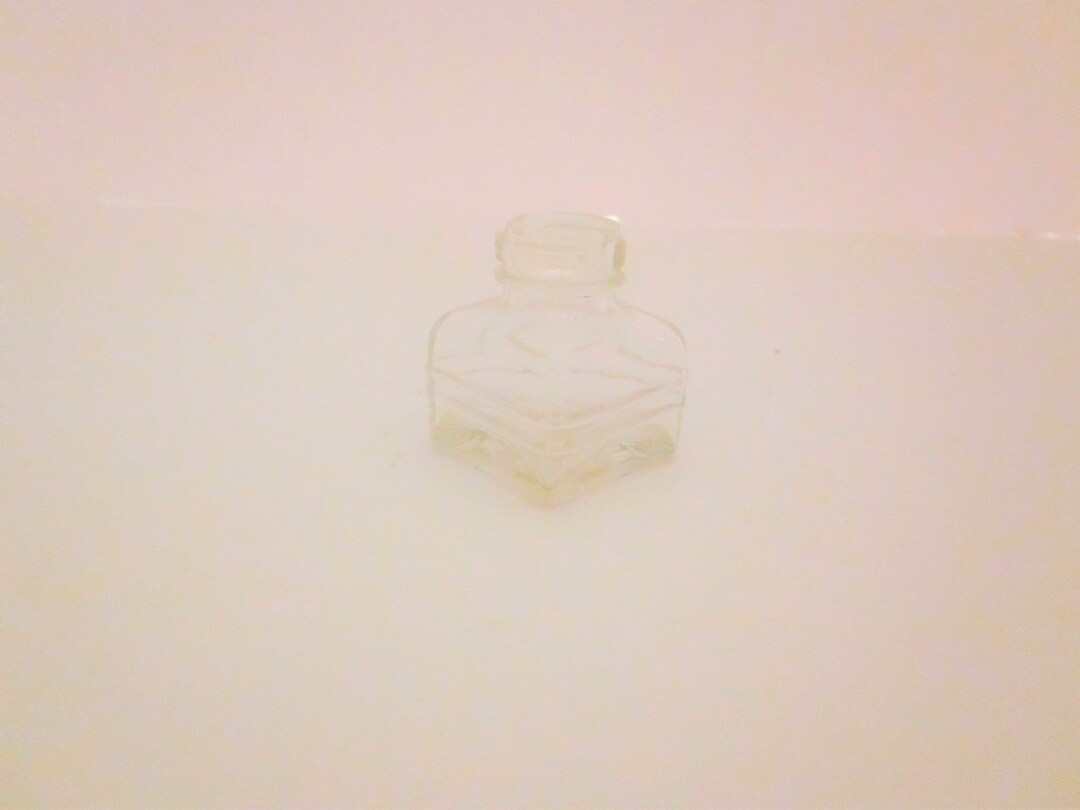 Small Vintage Glass Inkwell Vintage Inkwell Vintage Office - Etsy