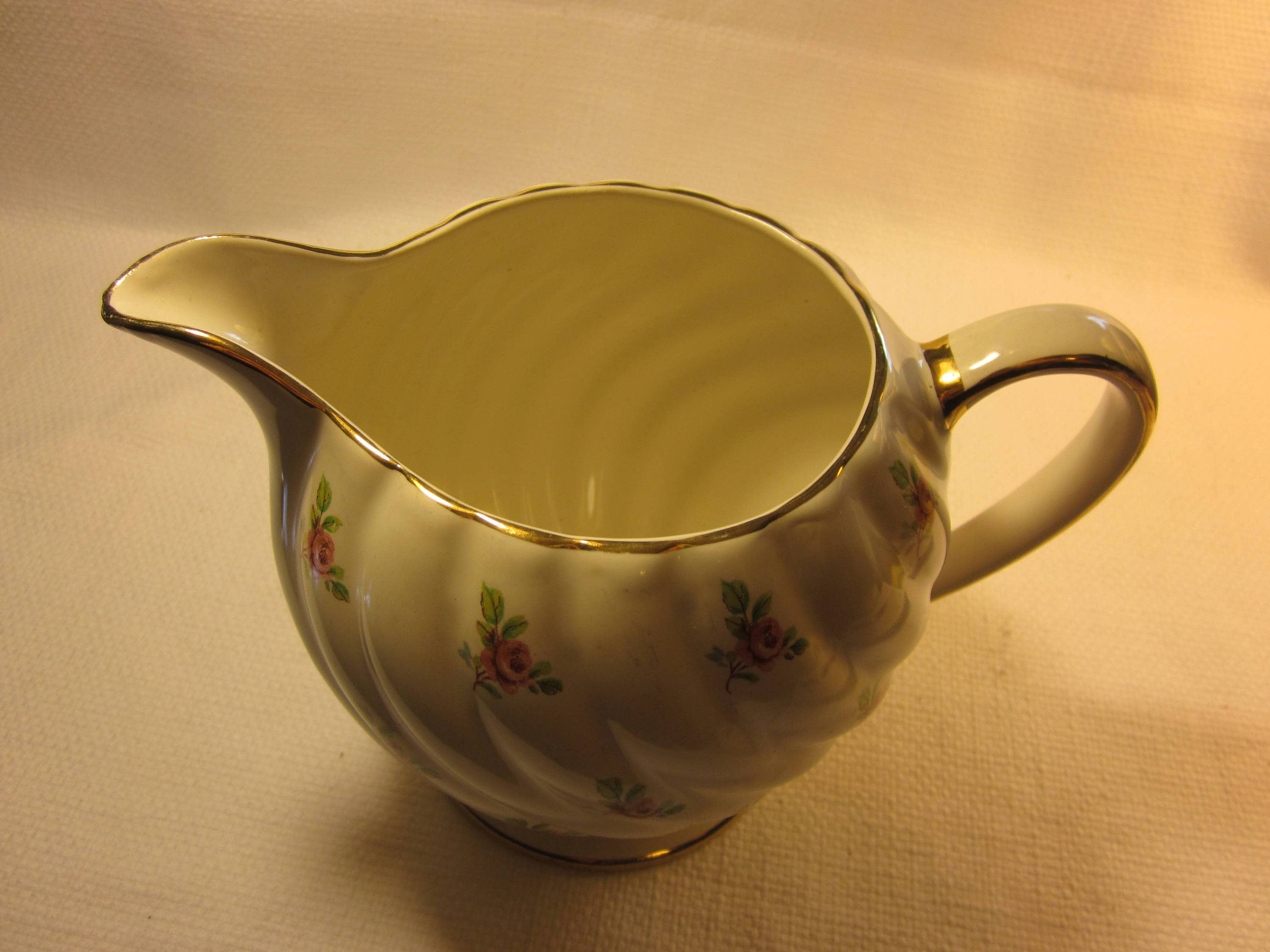 Vintage Sadler Rosebud Pitcher Sadler Milk Jug Pattern 1593 | Etsy