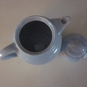 Blue Gonder Pottery Beehive Teapot Vintage Periwinkle Blue Ceramic ...