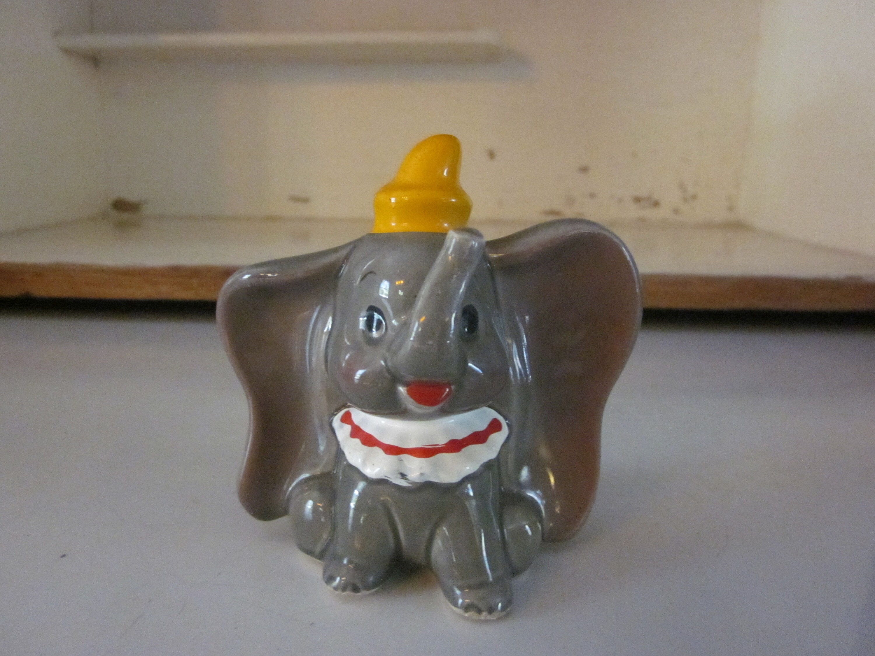 Ceramic Dumbo Figurine Vintage Walt Disney Dumbo Collectible - Etsy
