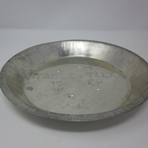 Vintage Table Talk 8"pie Tin - Vintage Pie Plate, Vintage New England ...